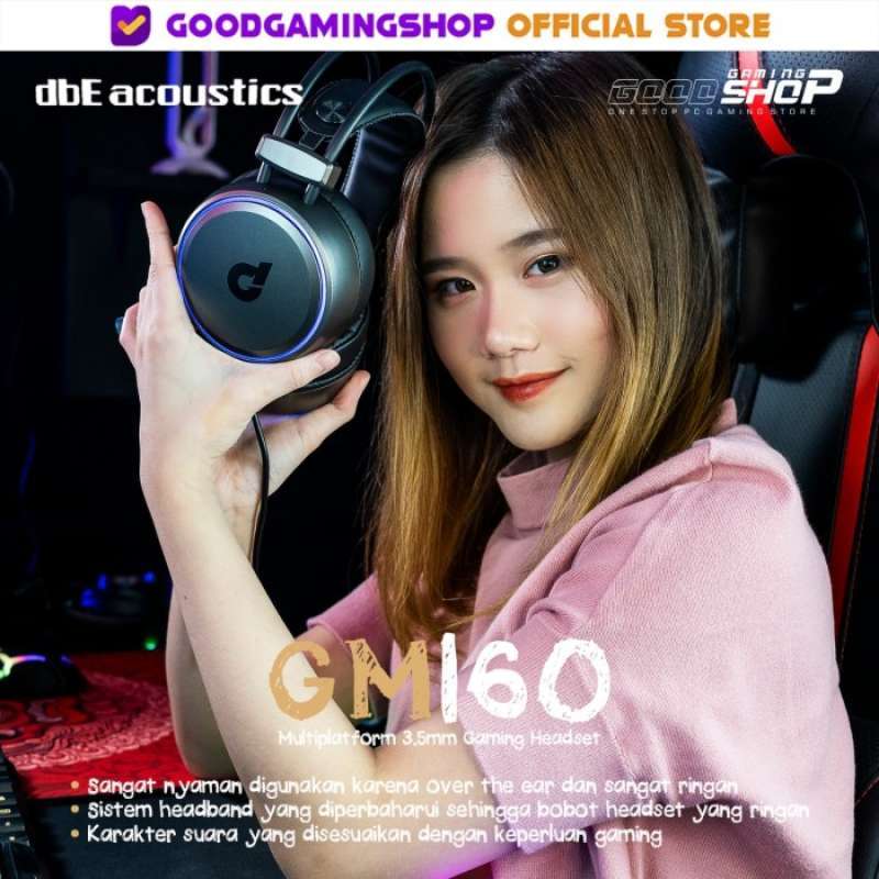 Promo Dbe Acoustics Gm160 Multiplatform - Gaming Headset Diskon 33% Di ...