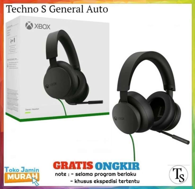 Promo Microsoft Headset Xbox One / Headphone Stereo Xbox Series / Windows Pc Diskon 33% Di ...