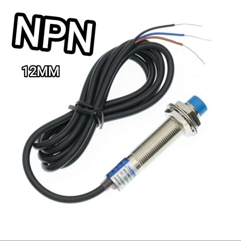 Jual Sensor Proximity Induktif 12mm Npn 12v 24v 36v Counter Speed Limit ...
