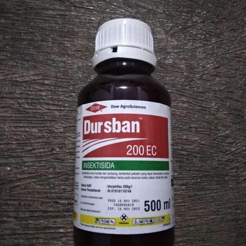 Jual Dursban 200ec Insektisida 500 Ml Di Seller Sangninja - Cengkareng ...