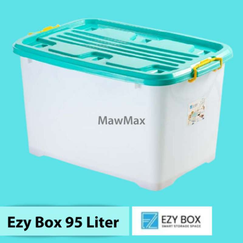 Jual Container Box 95 Liter Besar Tebal Kuat Tahan Banting Ezy Box Ez ...