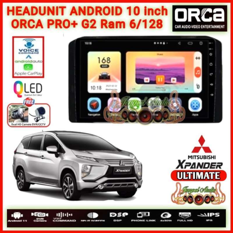 Promo Head Unit Android Orca Pro+g2 10 Inch Xpander Ultimate 2022 Up ...
