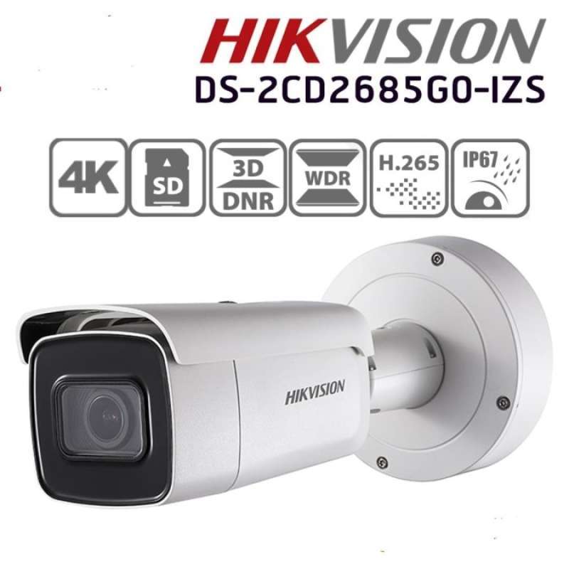 Promo Ipcam Outdoor Varifocal Motorized 8mp Hikvision Ds-2cd2685g0-izs Diskon 23% Di Seller ...
