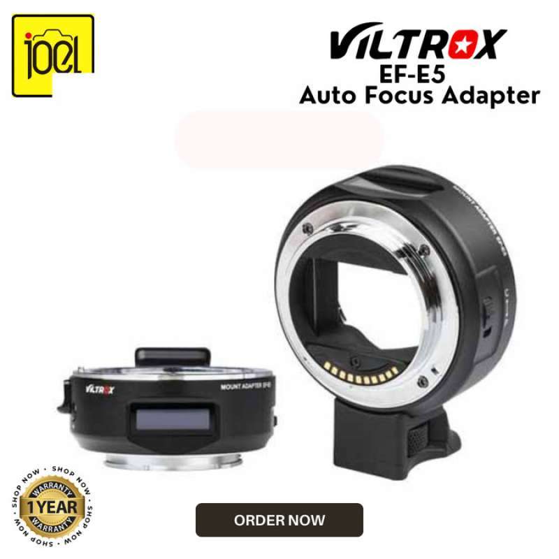 Promo Viltrox Ef-e5 Lens Mount Adapter For Canon Ef/ef-s Lens To Sony Camera Diskon 23% Di ...
