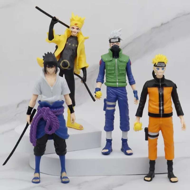 Promo Action Figure Koleksi Naruto Shippuden 13 Naruto Kcm Sasuke Kyubi ...