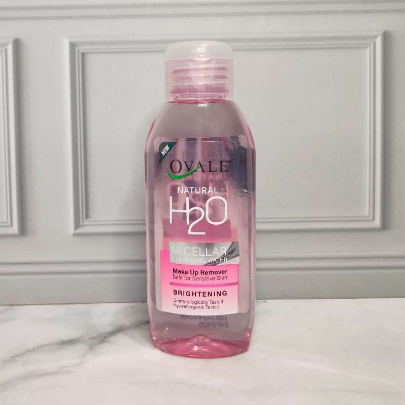 Jual Ovale Natural H2o Micellar Water Acne Care / Brightening - 100ml ...