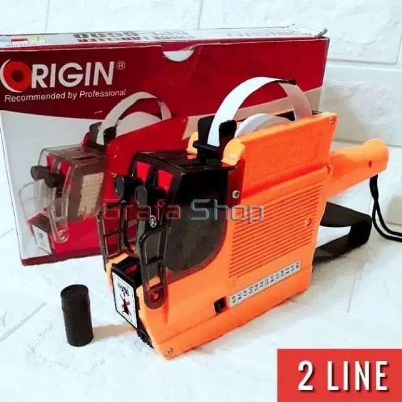 Jual Alat Label Harga 2 Baris - Alat Cetak Harga Huruf Dan Angka Di ...