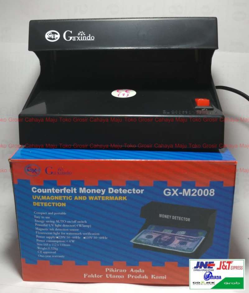 Jual Alat Cek Uang Palsu Galaxy Gx-m2008 Sensor Money [money Detector ...