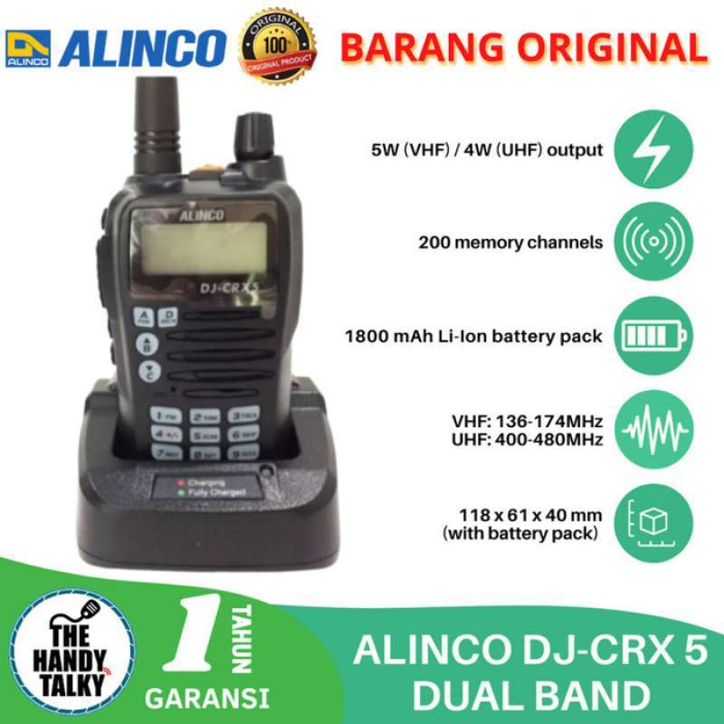 Jual Alinco Dj-crx5 Handy Talky Dual Band Di Seller Circlet - Cengkareng Timur, Kota Jakarta ...