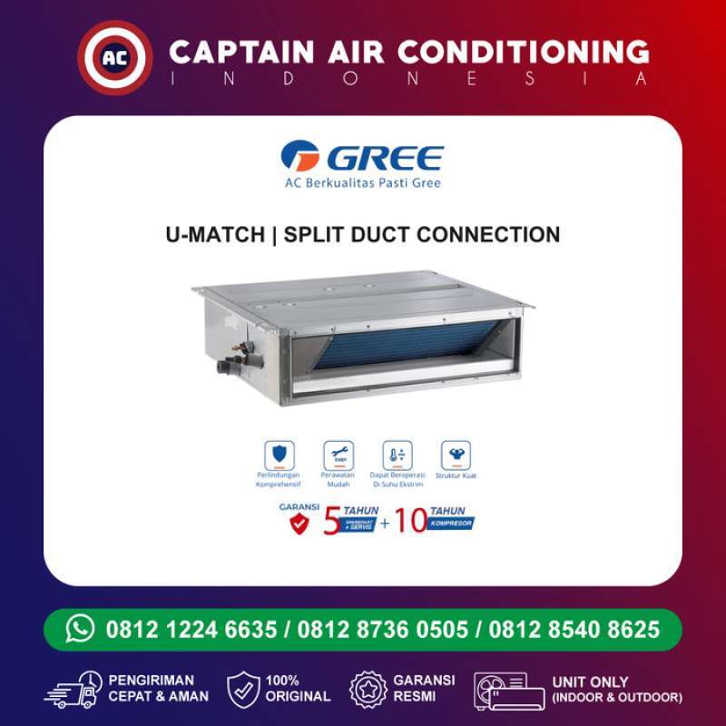 Jual Gree Ac Split Duct Gu-71ps/a-k Terbaik Di Seller Haveart - Kebon ...