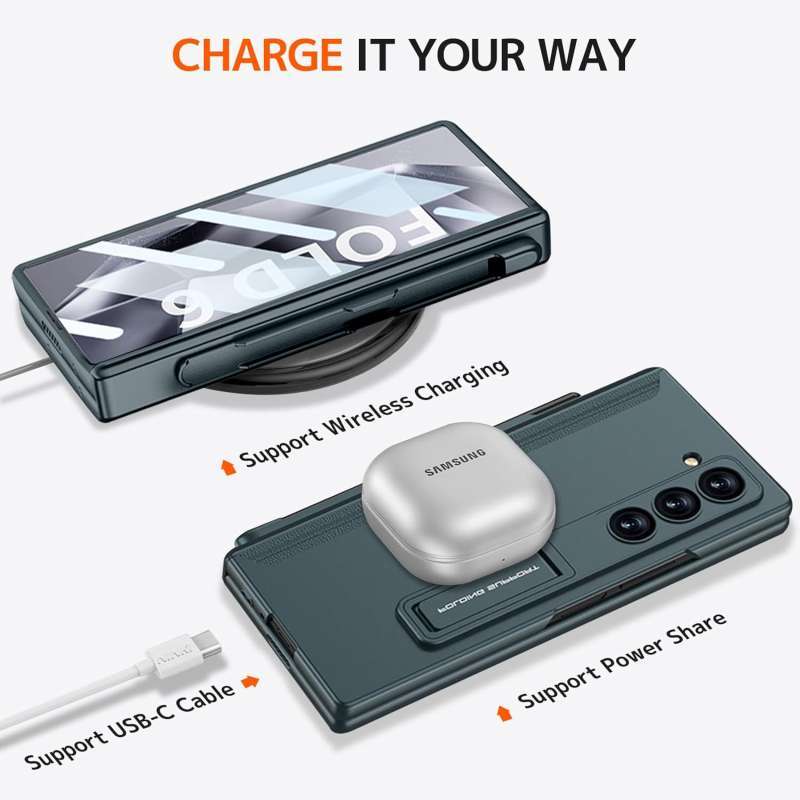 Jual Casing Samsung Galaxy Z Fold 6 Case Magnetic Hinge Premium ...