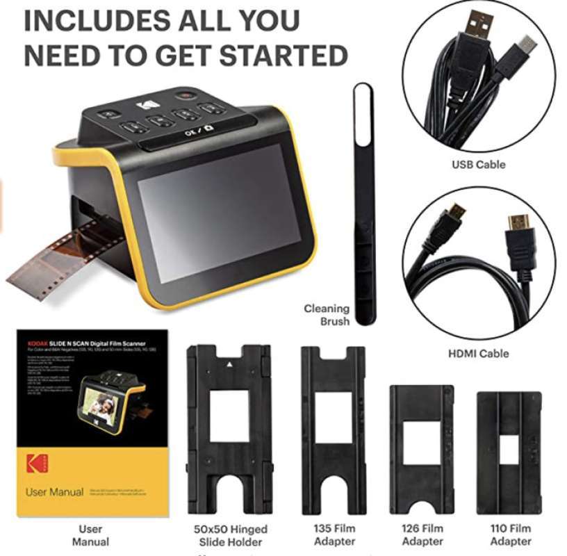 Jual Kodak Slide N Scan 35mm 126 110 Negative Film Scanner 5 Lcd Di ...