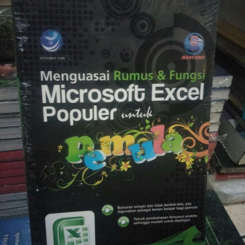 Promo Ori Menguasai Rumus & Fungsi Microsoft Excel Populer Untuk Pemula Diskon 26% Di Seller ...