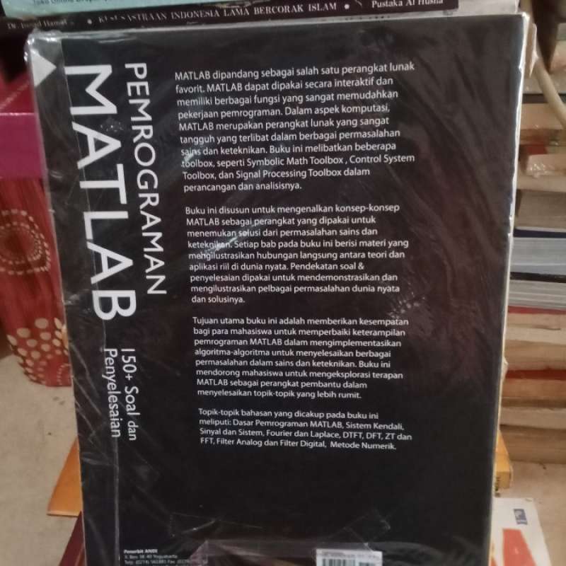 Promo Ori Pemrograman Matlab 150 Soal Dan Penyelesaian Bonus Cd Rh ... Promo Ori Pemrograman Matlab 150 Soal Dan Penyelesaian Bonus Cd Rh ...