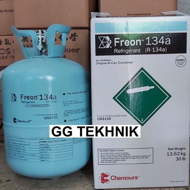 Promo Freon R134a R134 134 Chemours Shanghai China Cina Terbaik Diskon 7% Di Seller Haveart ...