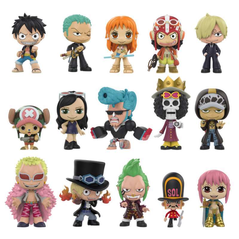Jual One Piece Mini Funko Pop Selected - Luffy Zoro Sanji Nami Robin ...