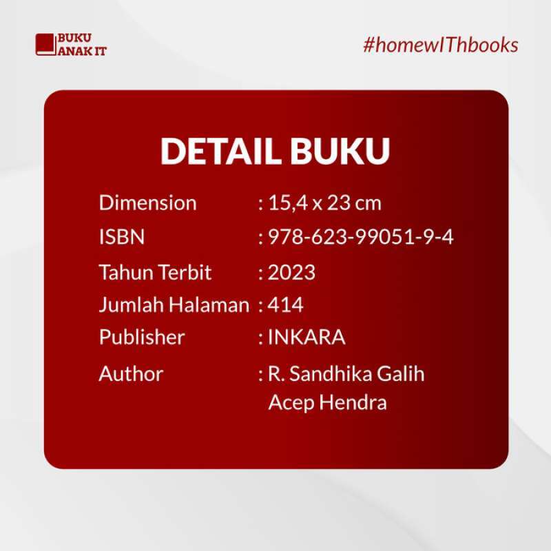 Jual Buku Dasar-dasar Pemrograman Web Sandhika Galih Dengan Studi Kasus ...