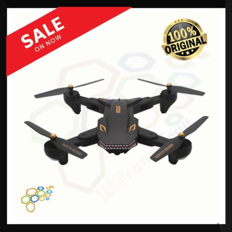 Jual [original] Drone Kamera Murah Visuo Xs809s Battle Shark Wifi 2mp ...