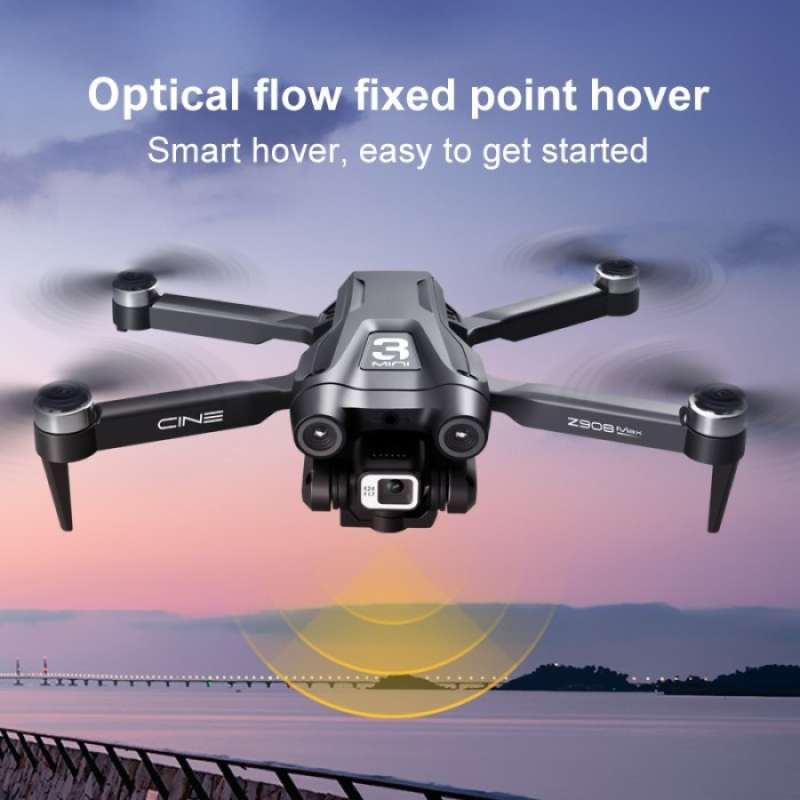 Jual Mini Drone Brushless Z908 Max Esc Camera 4k Wifi Fpv Optical Flow Di Seller Circlet ...