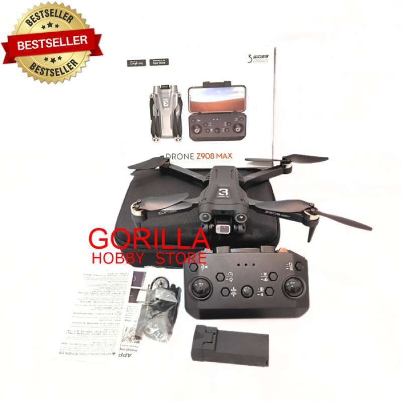Jual Mini Drone Brushless Z908 Max Esc Camera 4k Wifi Fpv Optical Flow Di Seller Circlet ...