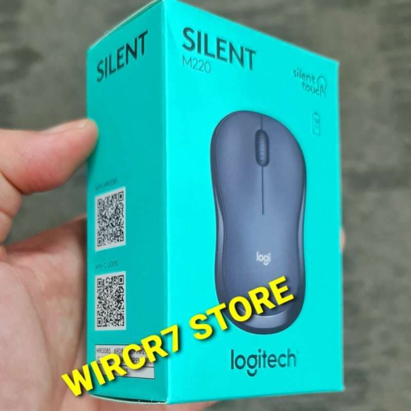 Promo Mouse Silent M220 Wireless Touch 10m18h Baterai Garansi Resmi Diskon 23% Di Seller Lepimu ...