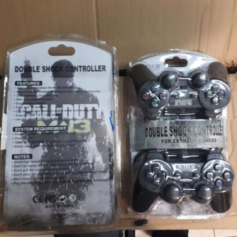 Promo Game Pad Joystik Pc Double Untuk Komputer Atau Laptop Diskon 23% ...