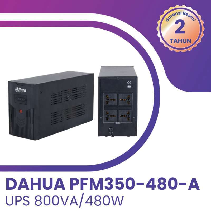Jual Dahua Ups Pfm350-480-a Uninterruptible Power Supply 800va/480w Di ...