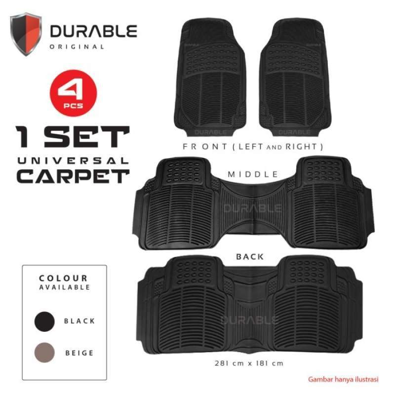 Promo Alphard Vellfire Th15 Karpet Mobil Karet Universal Pvc Durable ...