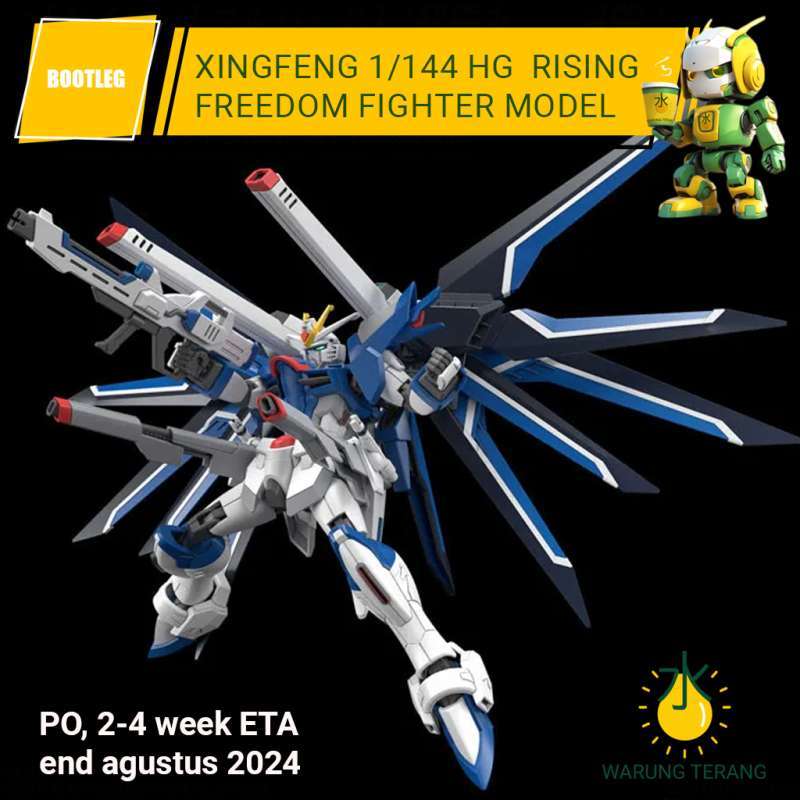 Jual Xingfeng 1/144 Hg Rising Freedom Fighter Model Kit Stts 909 ...