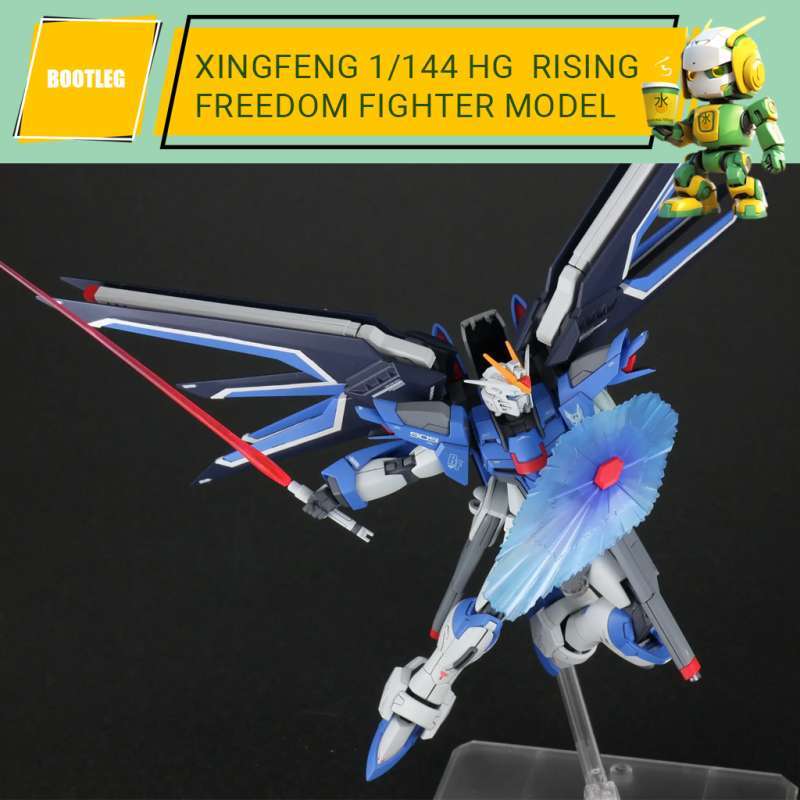 Jual Xingfeng 1/144 Hg Rising Freedom Fighter Model Kit Stts 909.compass Mobile Suit Xf No 243 ...