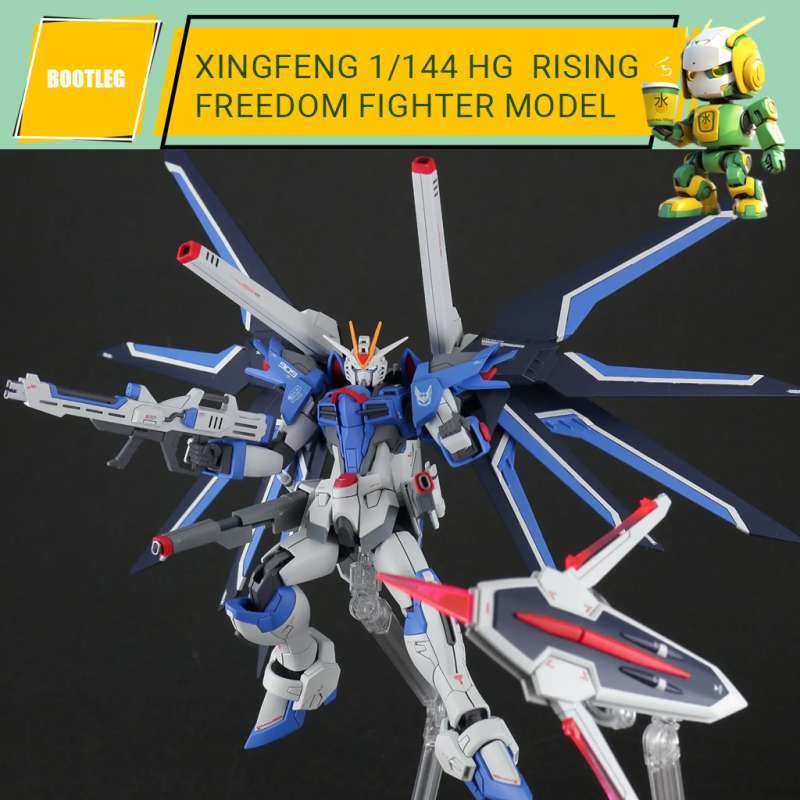 Jual Xingfeng 1/144 Hg Rising Freedom Fighter Model Kit Stts 909.compass Mobile Suit Xf No 243 ...