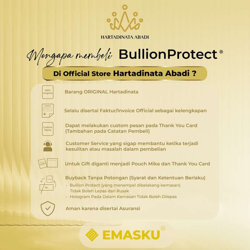 Jual Emasku Prime Garuda With Bullionprotect 50 Gr Di Seller ...