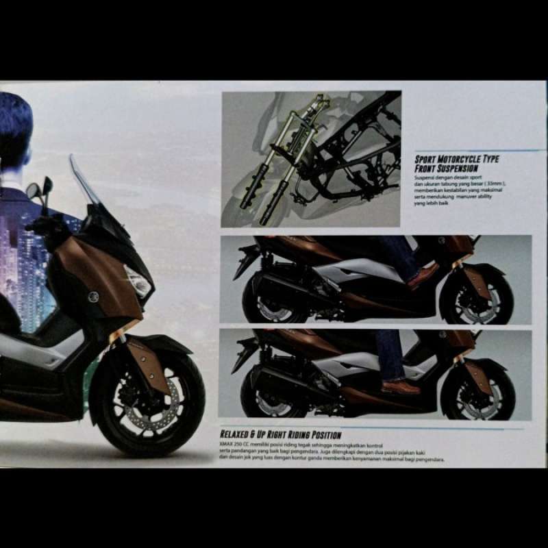 Jual Brosur Motor Yamaha Xmax Generasi Awal Di Seller Regstore ...