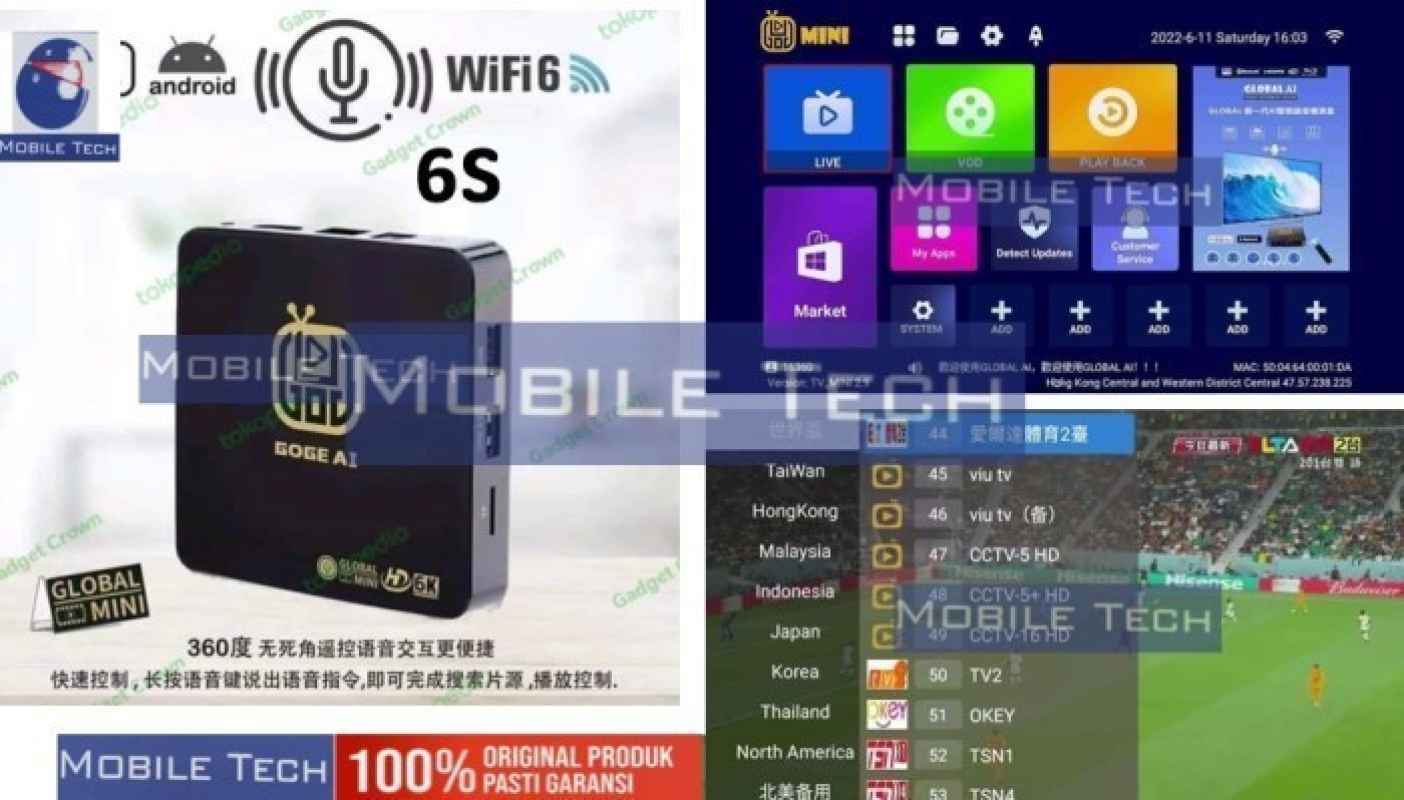 Promo Android Tv Box Evpad 10p 10s 6p 6s 5p 5s Ram 4gb/64gb 9s Ram 2gb/32gb Free Terlaris - 6s ...