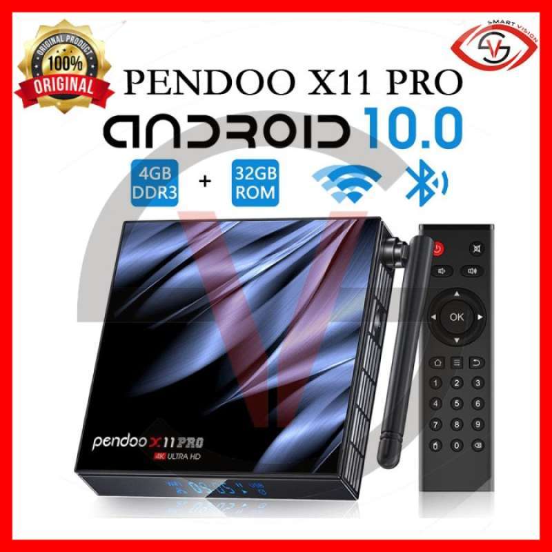 Promo Android Tv Box Pendoo X11 Pro Ram 4g Rom 32g Android 10 Allwiner ...