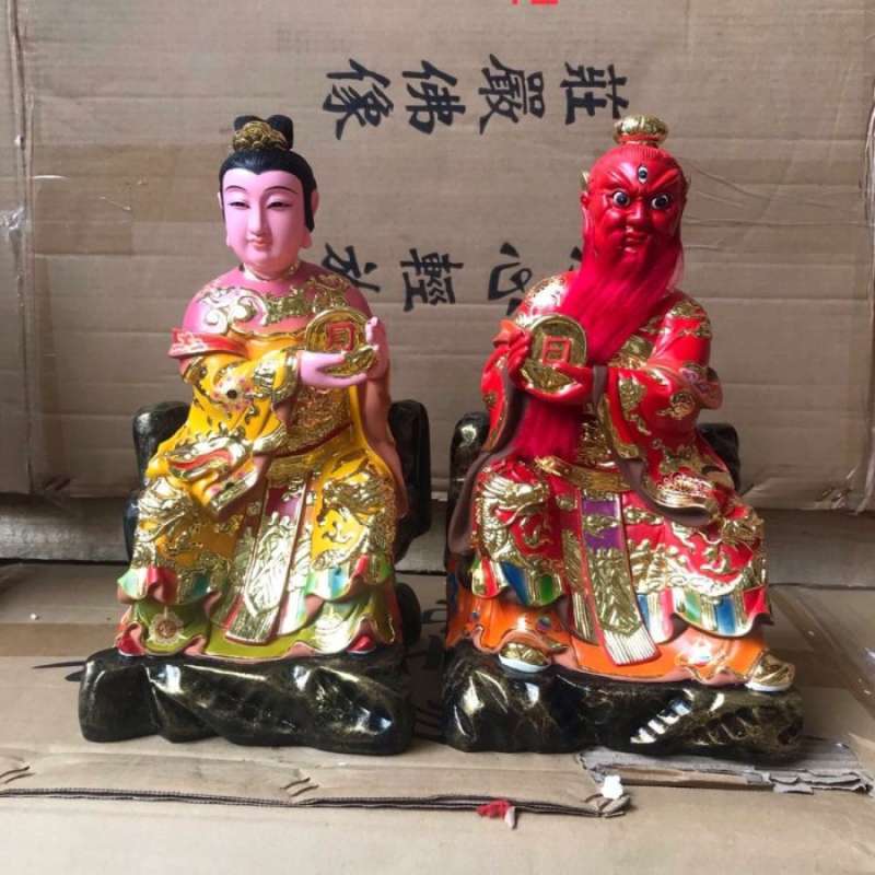 Promo Patung Dewa Matahari / Dewi Bulan Fiber 12 Inch Terbaik Diskon 3% ...