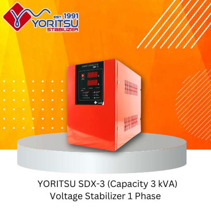 Promo Stabilizer Listrik Stavolt Listrik Avr Ytsu Sdx 3000va Diskon 23% ...