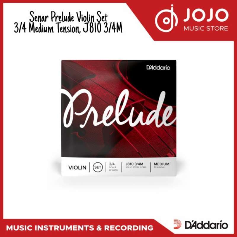 Jual Senar Violin Prelude Set 3/4 Medium Tension Di Seller Noelle ...