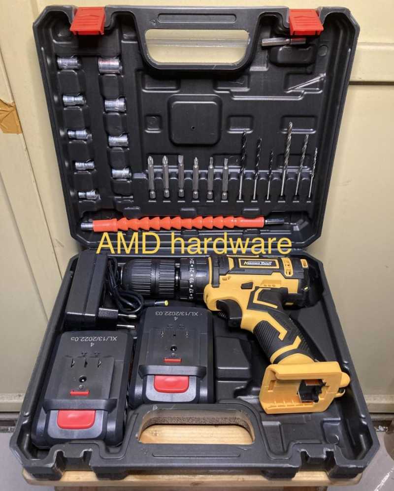 Jual Mesin Bor Beton Battery Cordless Impact Drill Nrt-pro Set Dc-340 ...