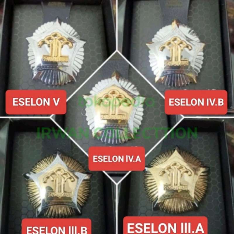 Jual Tanda Jabatan Kumham/pengayoman Eselon 2 3a 4a 4b Dan Eselon 5 Di ...