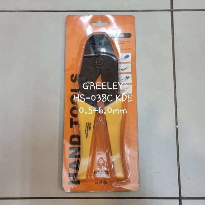 Promo Crimping Tools Tang Press Scun Dke Hs-038c 0.5-6mm2 Diskon 23% Di ...