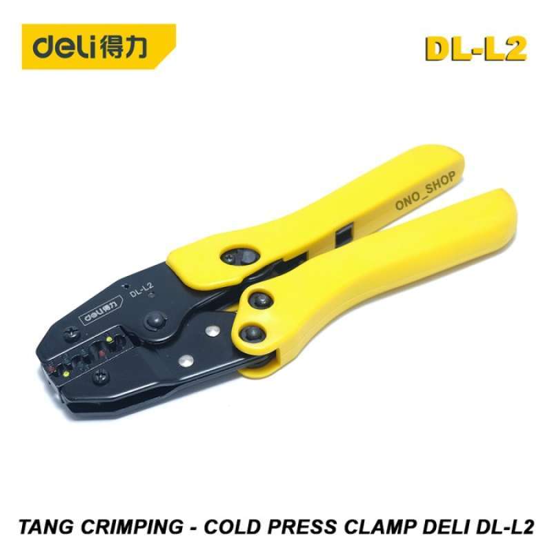 Promo Tang Crimping - Cold Press Clamp Deli Dl-l2 Diskon 23% Di Seller ...
