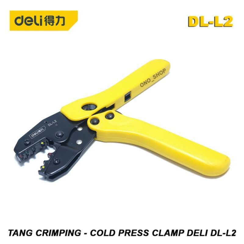 Promo Tang Crimping - Cold Press Clamp Deli Dl-l2 Diskon 23% Di Seller ...