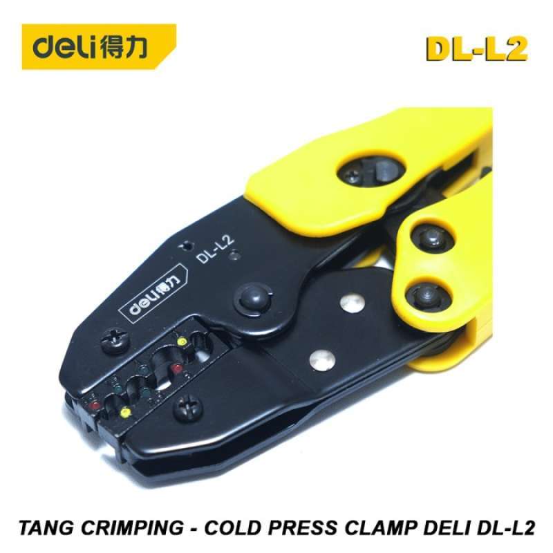 Promo Tang Crimping - Cold Press Clamp Deli Dl-l2 Diskon 23% Di Seller ...