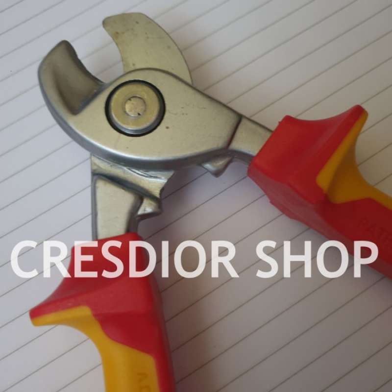 Promo Tang Potong Kabel Insulasi Listrik Insulated Cable Cutter 6 Inch ...