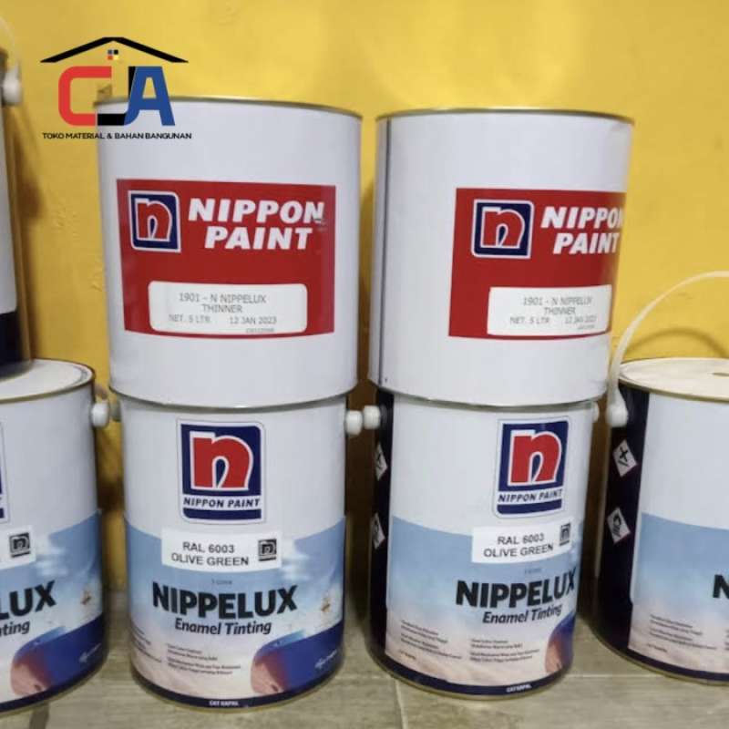 Promo Thinner Marine Coating Nippelux 5 Liter Galon Thiner Cat Kapal Diskon 23% Di Seller Kulee ...