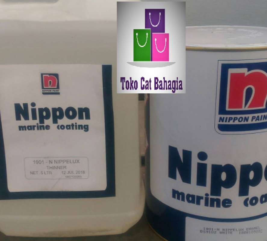 Promo Cat Kapal / Marine Coating Nippelux Enamel 808 Pearl Grey Diskon ...