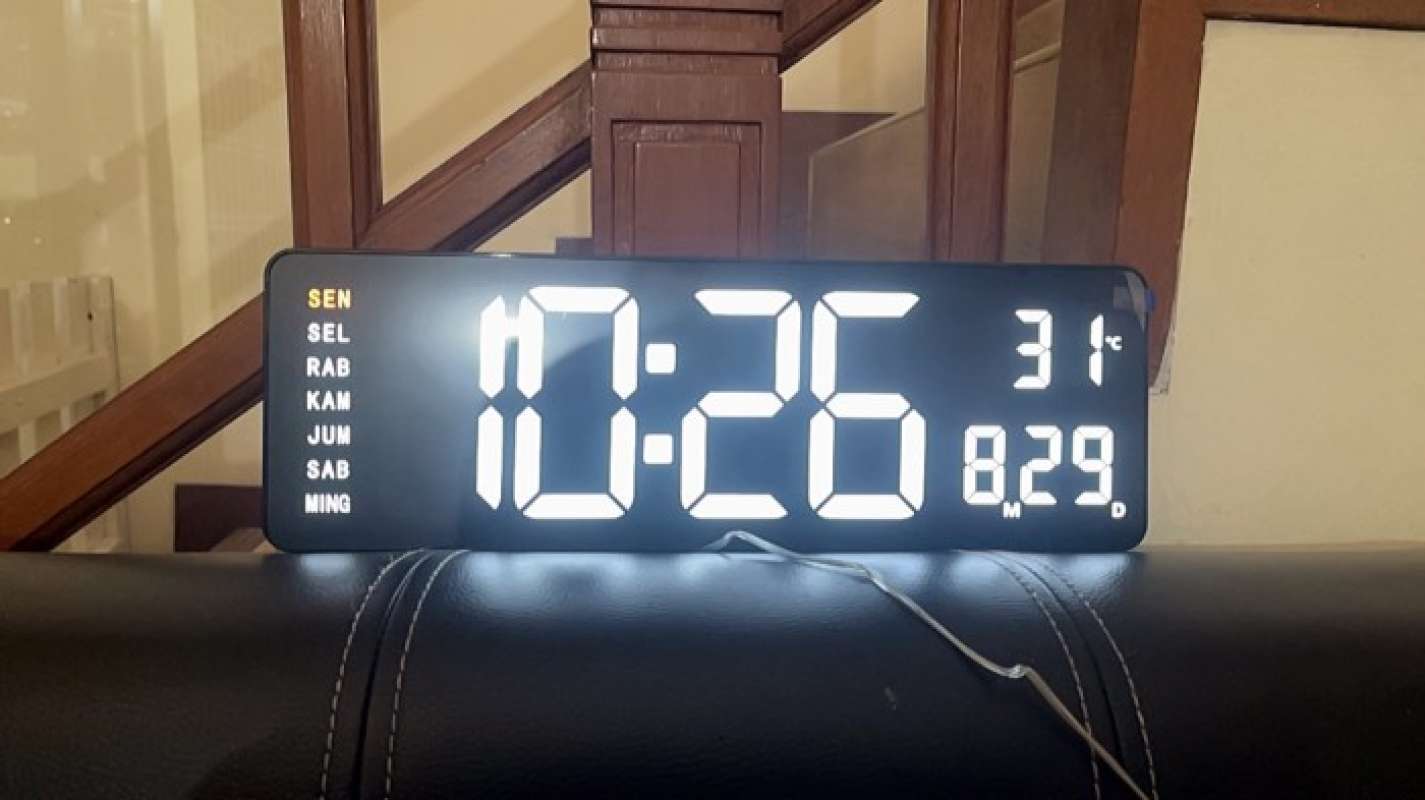 Jual Jam Dinding Timer Digital/jam Countdown/jam Stopwatch Sonifer ...