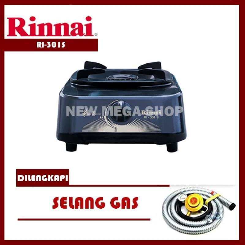 Promo Rinnai Ri-301s Kompor Gas 1 Tungku Dilengkapi Selang Gas Diskon ...