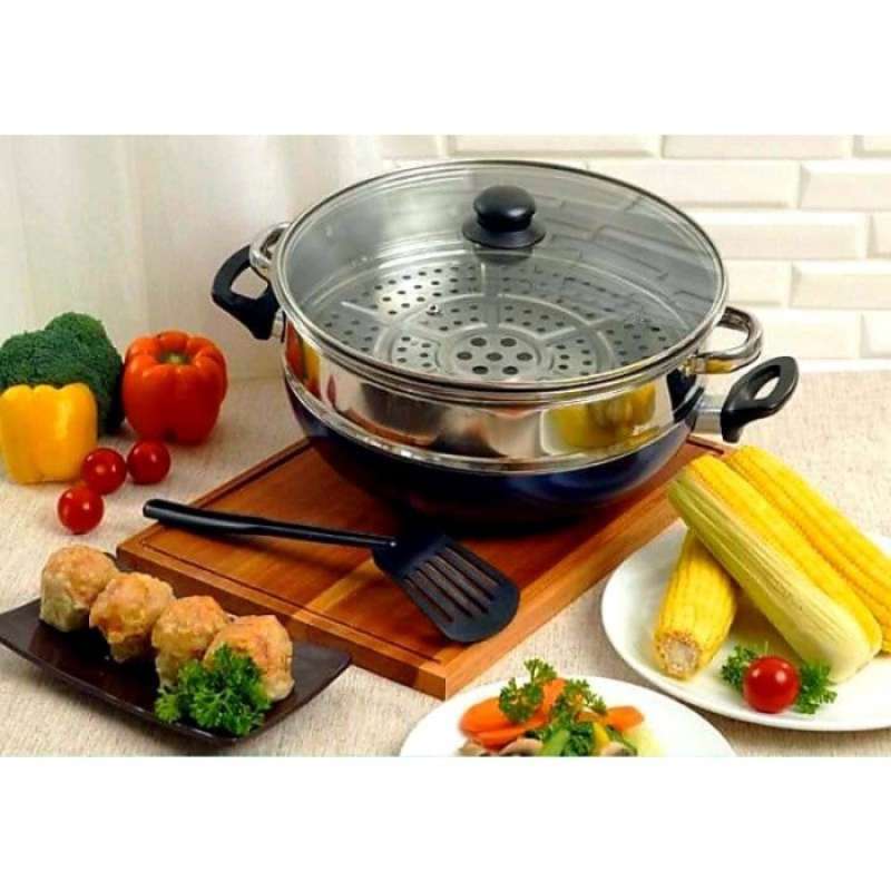 Promo Wajan Dan Pengukus Set Locknlock Diskon 23% Di Seller Nishimu ...